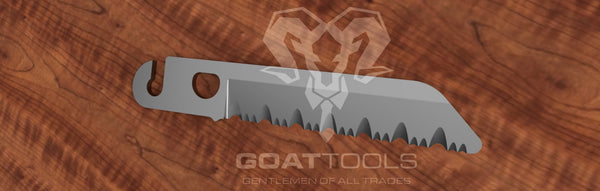 Serrated Blade – GOAT Tools